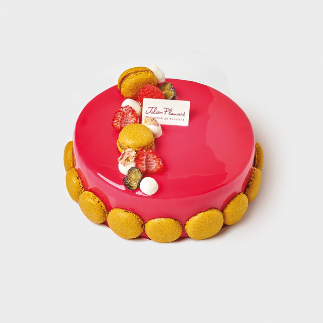 Raspberry & Passion Fruit Delice – Julien Plumart